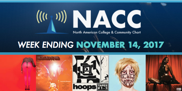 #1 St. Vincent : The NACC Charts for November 14 are LIVE!