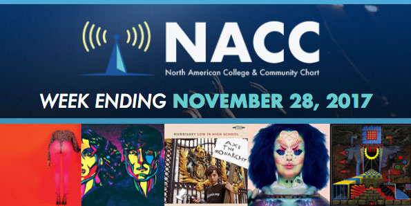 #1 St. Vincent - The NACC Charts for November 28 are LIVE!